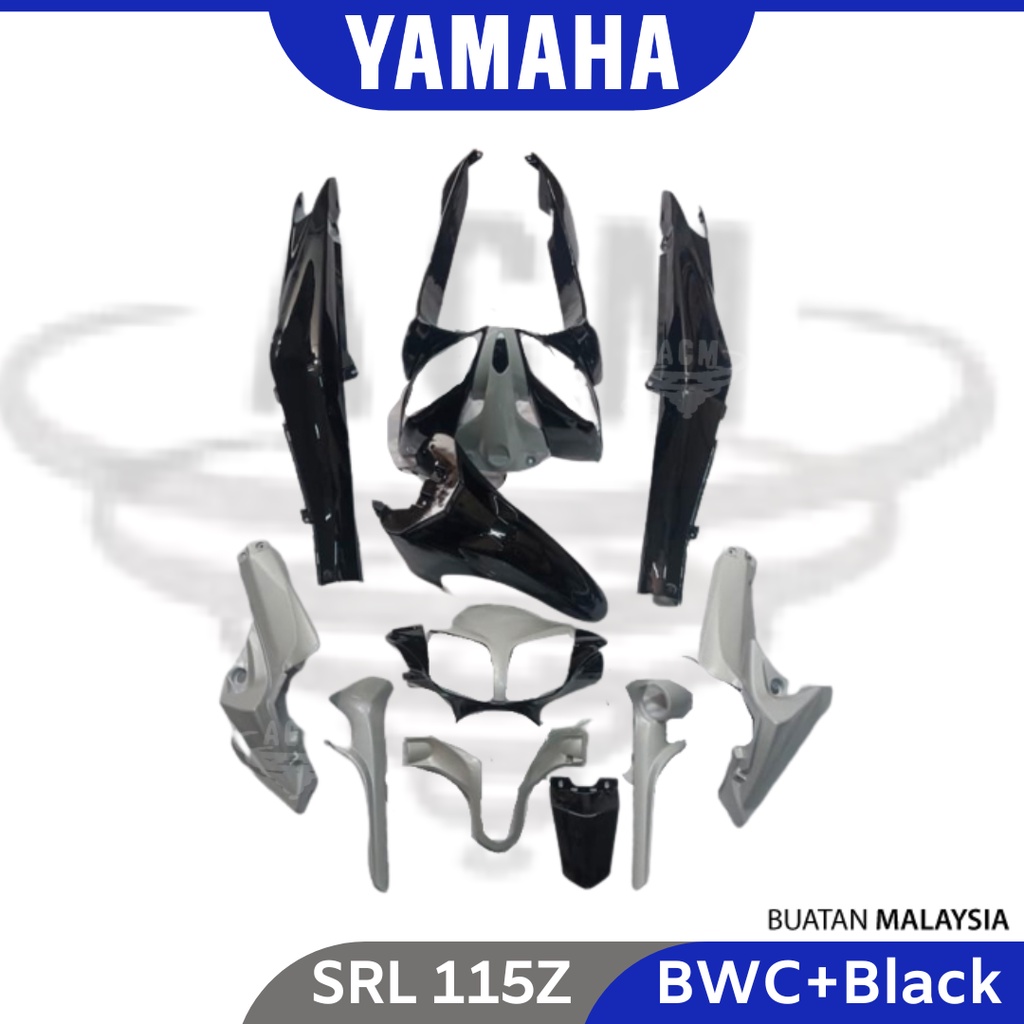 YAMAHA SRL115 Lagenda Carburetor Body Cover Set Coverset Kosong Bodyset ...
