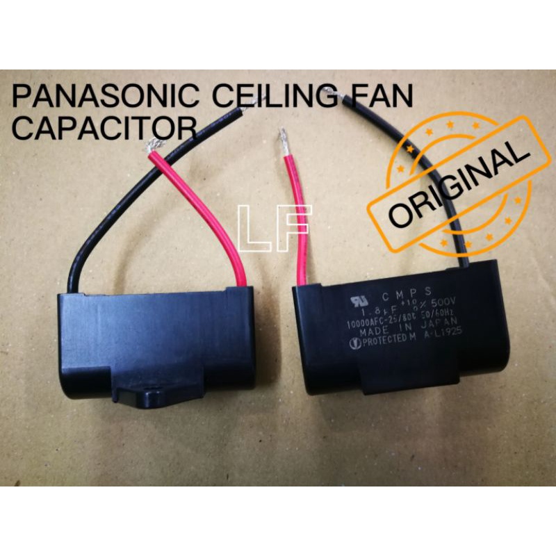 PANASONIC / KDK Ceiling Fan CAPACITOR 1.8uf ** ORIGINAL**F-M15A0/F ...