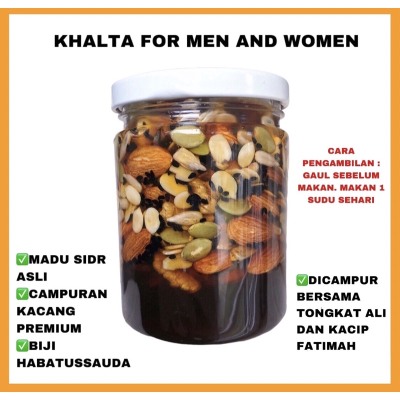 KHALTA UNTUK LELAKI DAN WANITA/ENERGY BOOSTER 400g | Shopee Malaysia