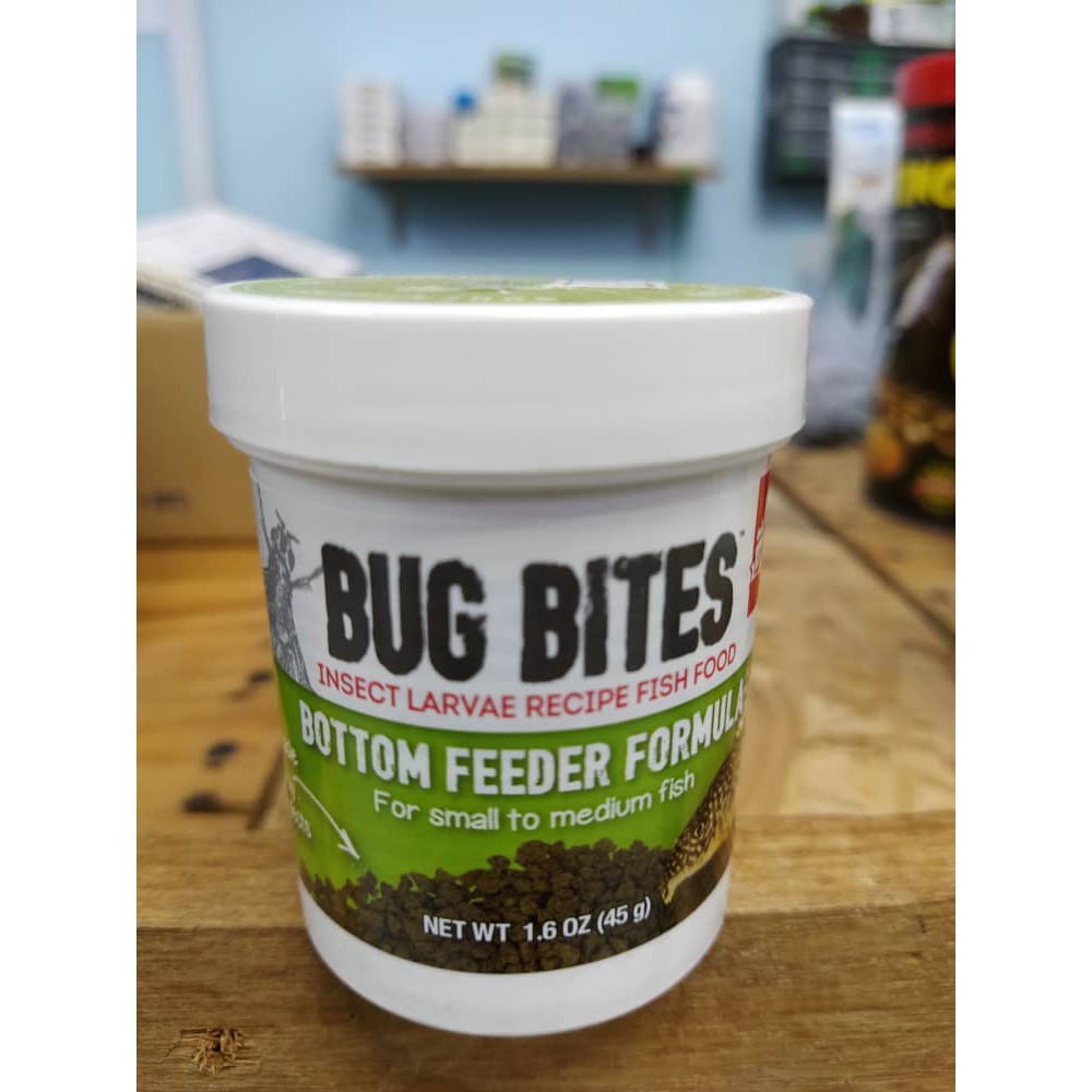 Bug Bites Insect Larvae Bottom Feeder Formula Fish Pellet | Shopee Malaysia