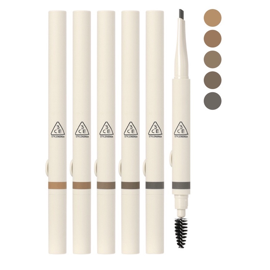 3ce Easy Brow Designing Pencil [Ebony- Deep Brown-Light Blonde ...