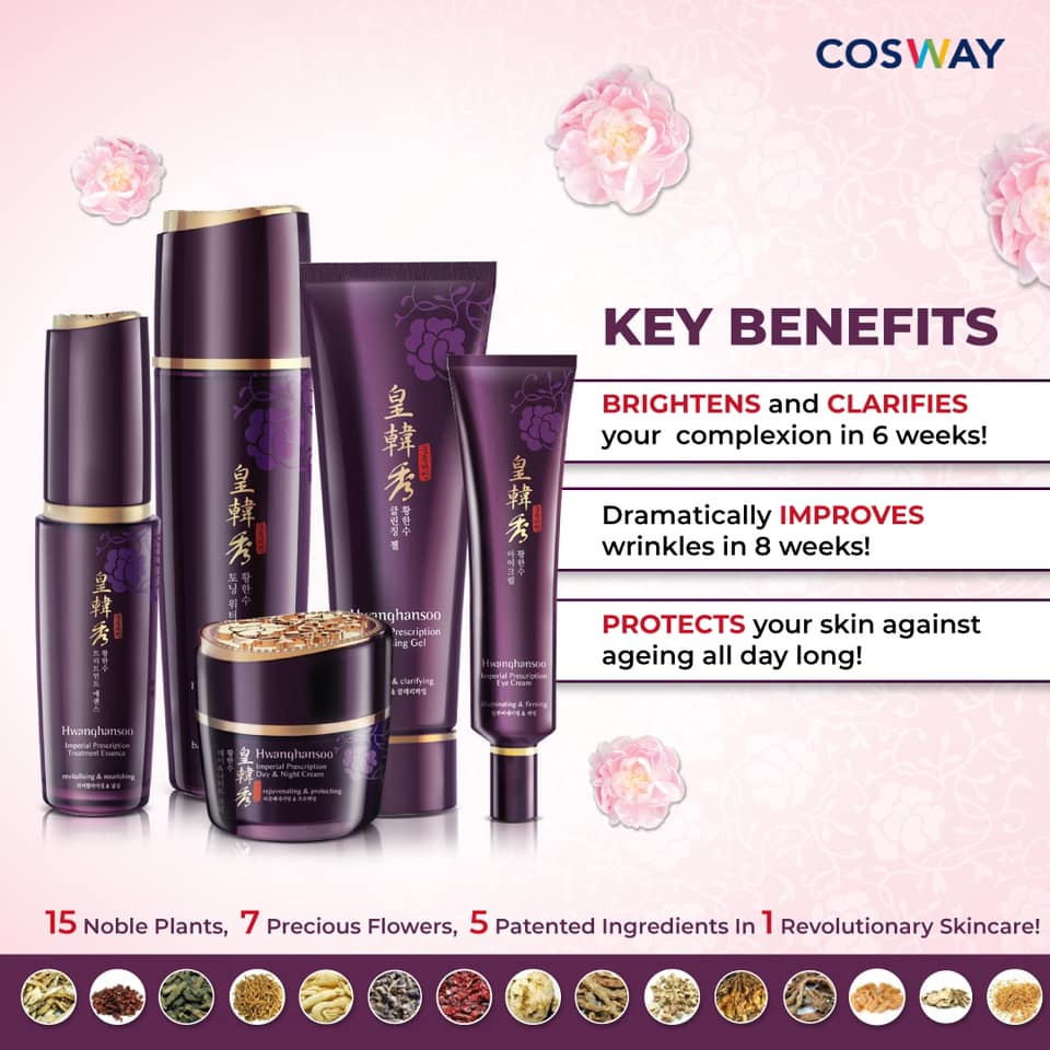 Cosway Hwanghansoo Imperial Prescription Skin Care (36305 - 36309 ...