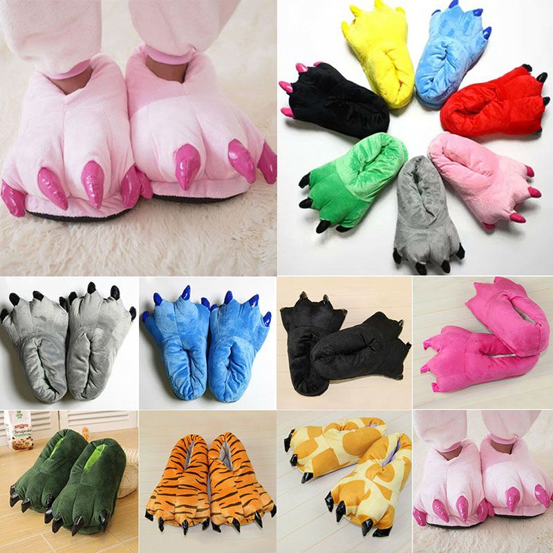 Adults Children Cosplay Costumes Slippers Claw Peacock Shoes Fairy Tale ...