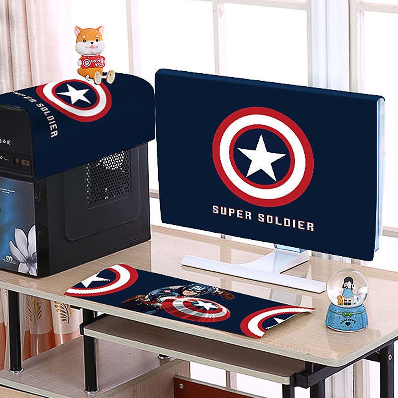 3PCS Desktop Dust Cover for 19 22 24 25 27 inches Computer Dust Cover ...