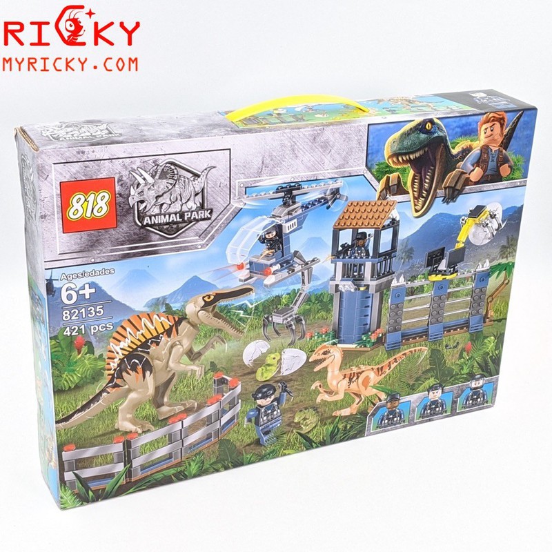 Lego_421 DINOSAUR PARK assembly pieces | Shopee Malaysia