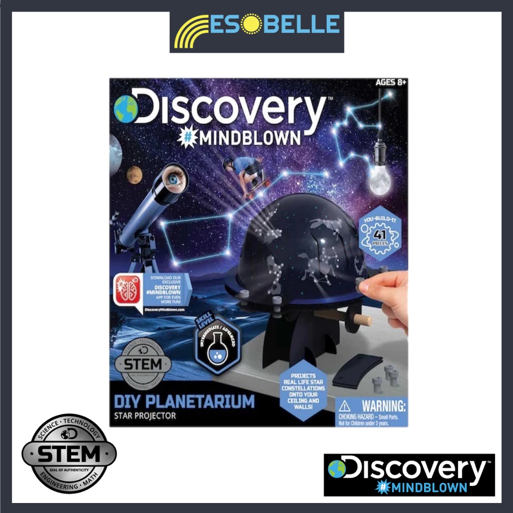 DISCOVERY MINDBLOWN | DIY Planetarium Star Projector | STEM Science ...