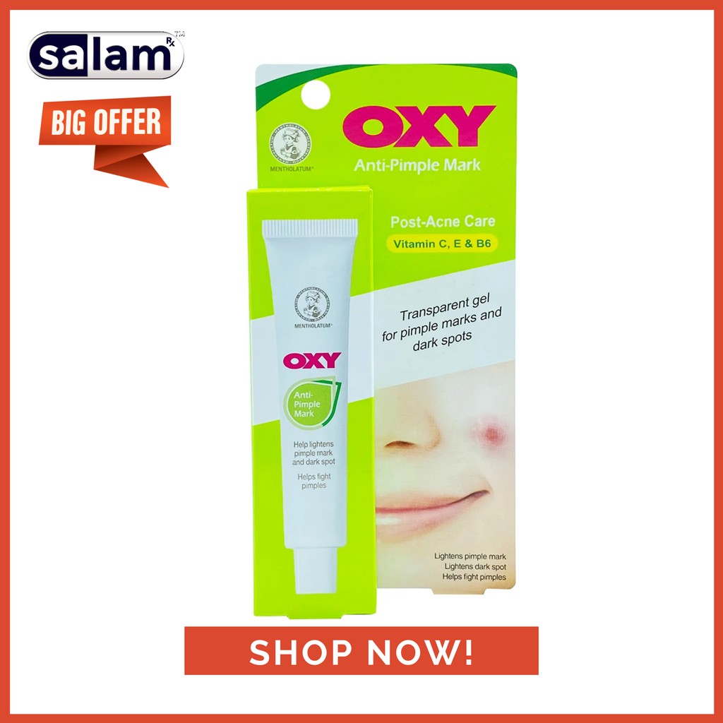 OXY ANTI-PIMPLE MARK GEL POST ACNE CARE 18G | Shopee Malaysia