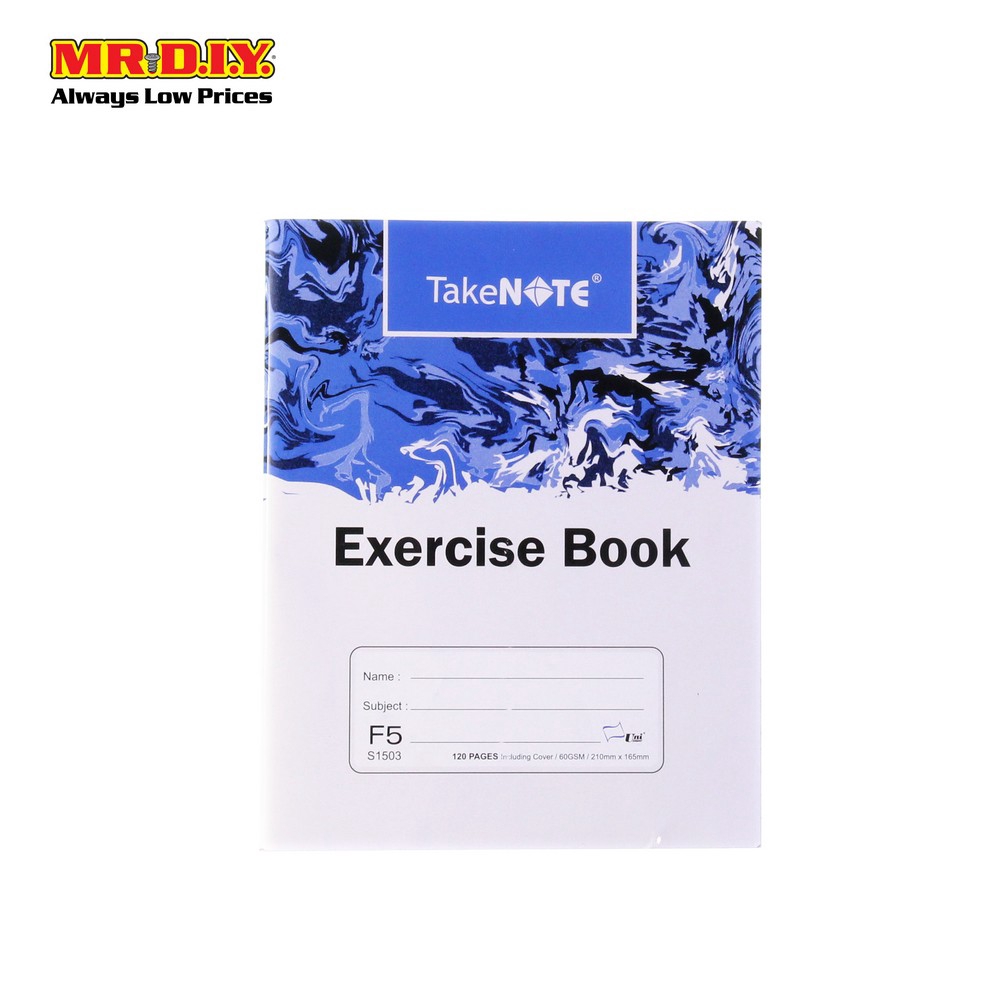 Dark Blue F5 Exercise Book 120PG S-1503 | Shopee Malaysia