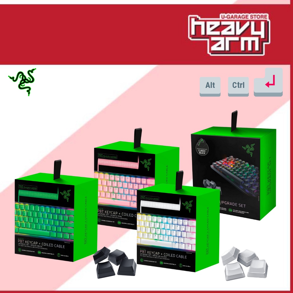 Razer Double Shot PBT Keycaps | Razer Ultra Thin Keycap | Razer ...