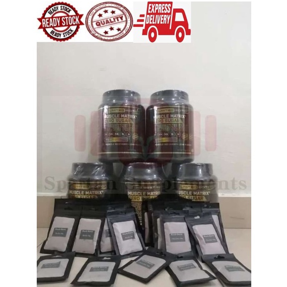 Muscle Matrix Zero Sugar Hydrolyzed Whey Isolated Protein (1 Serving ...