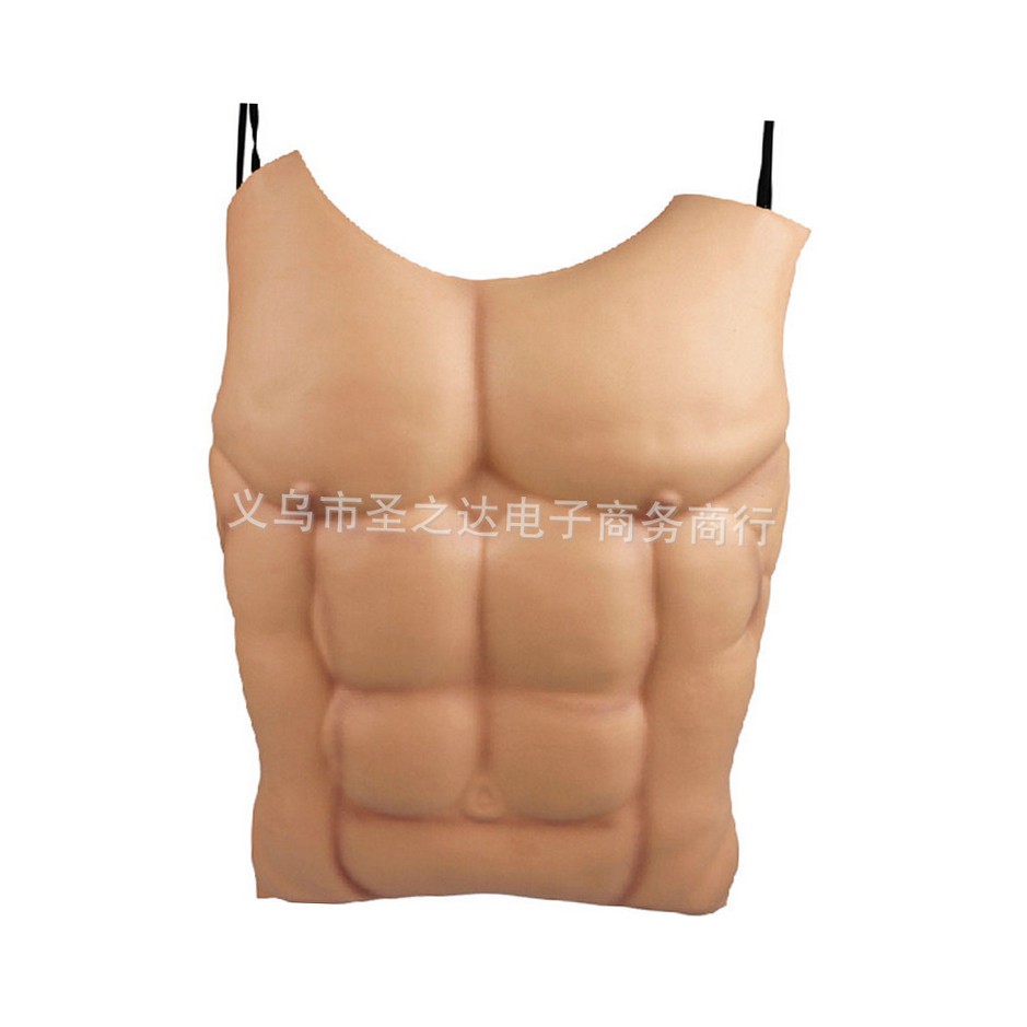 Fabs fake abs sixpack fake muscle chest belly for men cosplay ...