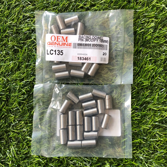 LC135 Y15ZR Racing Block Bush 18mm 20mm 25mm Dowel Pin Per Pcs | Shopee ...