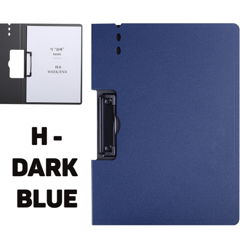 [HY] A3 A4 Double Clipboard Folder File with Cover Office Document ...