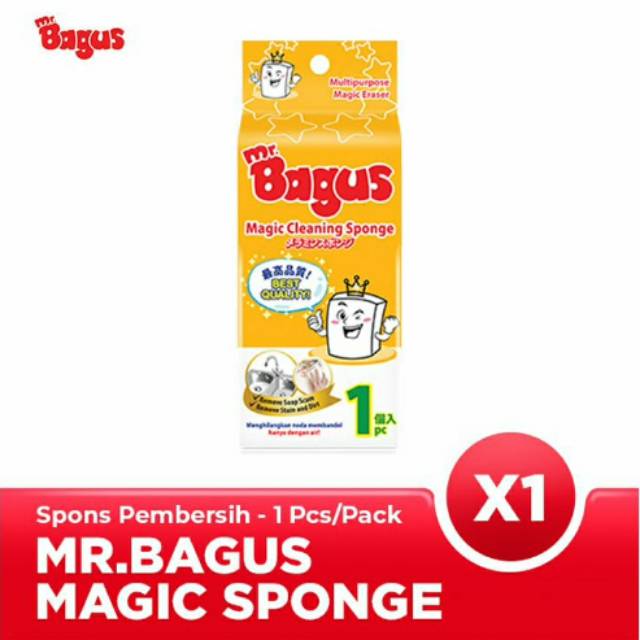 Mr. Nice MAGIC CLEANING SPONGE (MAGIC SPONGE / MAGIC SPONGE) | Shopee ...