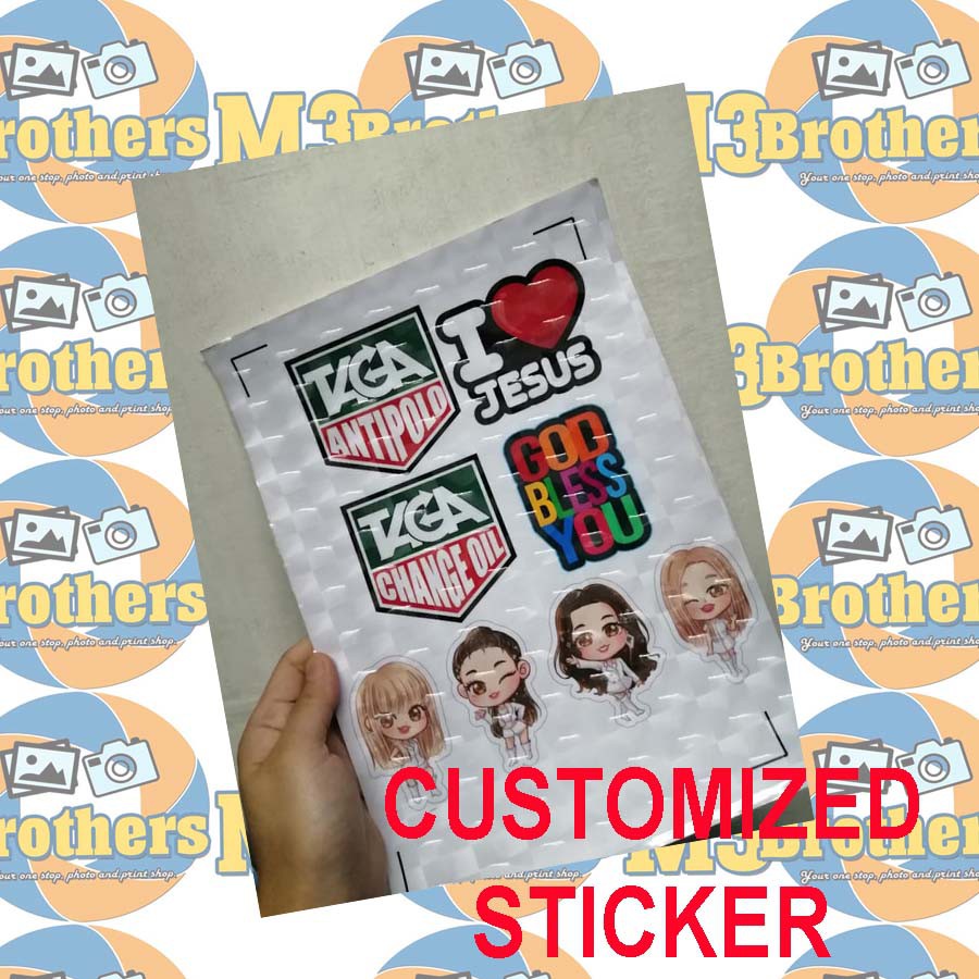 Customized Stickers (labeling) | Shopee Malaysia
