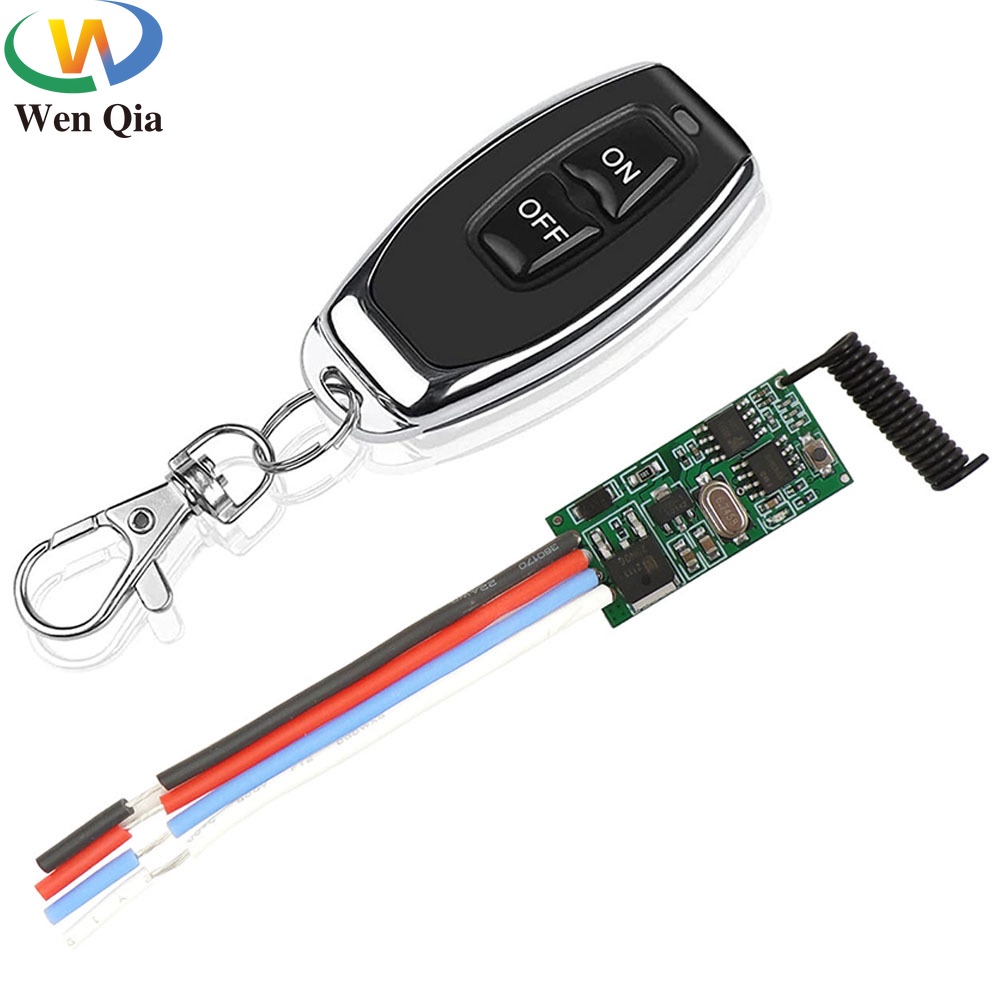 433mhz RF Wireless Remote Control Switch DC 6V 12V 24V 30V Relay ...