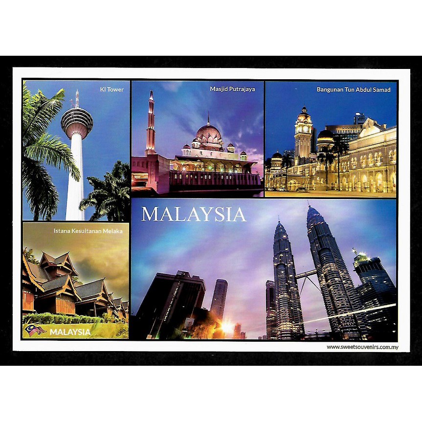 Malaysia Postcard - Kuala Lumpur Tourist Landmark | Shopee Malaysia