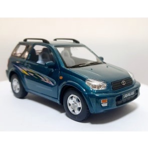 Toyota RAV4 Model Rafour Scale 1:32 Diecast Car Kinsmart 5-Inch Length ...