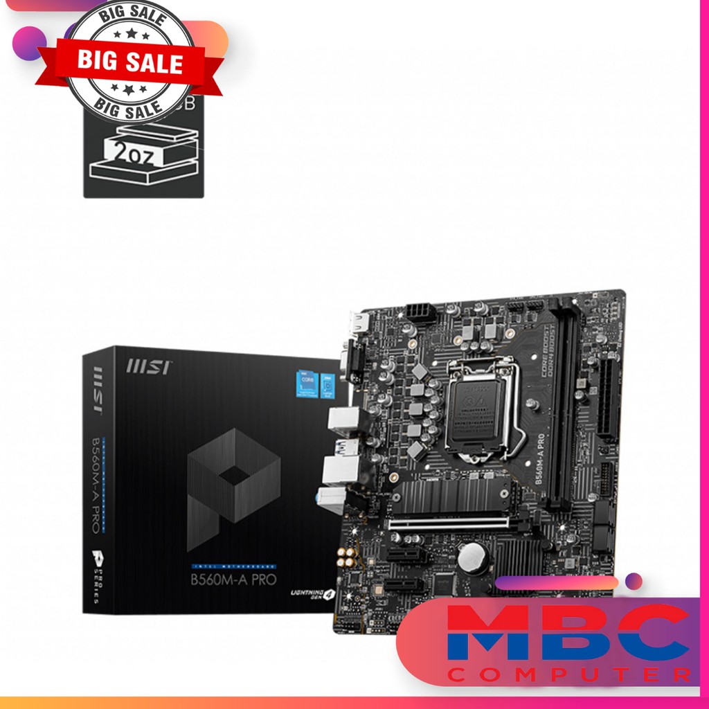 Main MSI B560M PRO NEW GENUINE | Shopee Malaysia