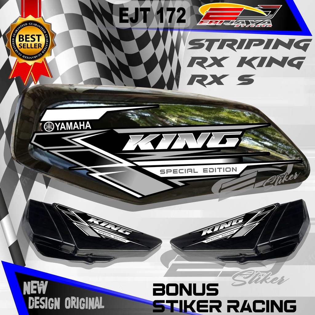 Special RX KING RX STRIPING DECAL, KING Cobra Motorcycle STRIPING, RX ...