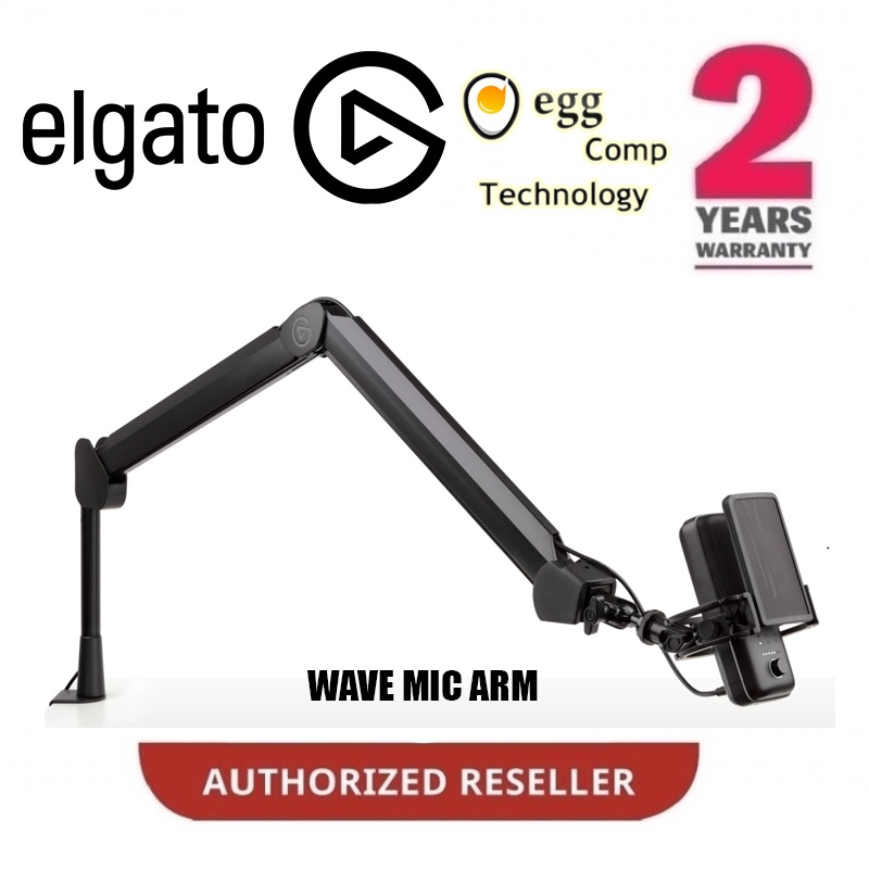 ELGATO WAVE MIC ARM / WAVE MIC ARM LP STUDIO GRADE BOOM ARM FOR ...