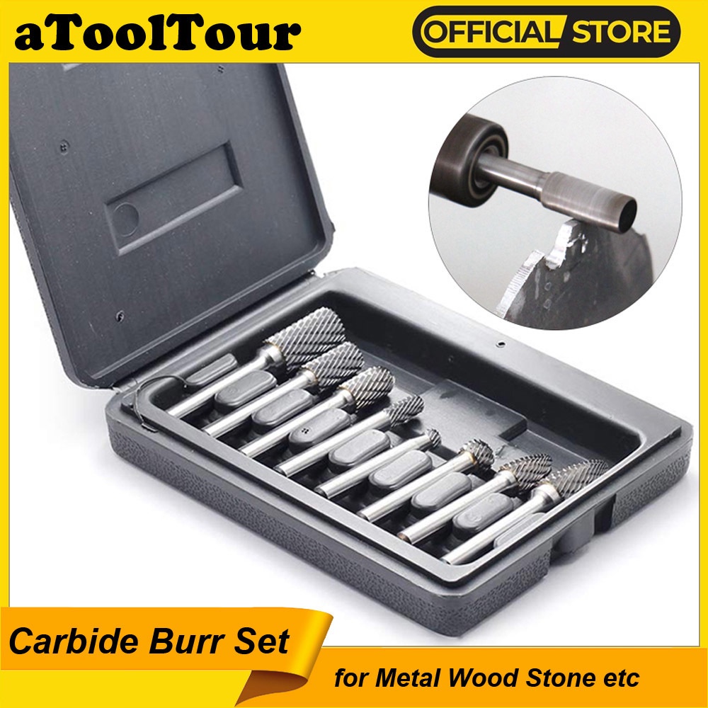 Rasp Bit For Metal 6mm Shank Milling Cutter Tungsten Carbide Rotary ...