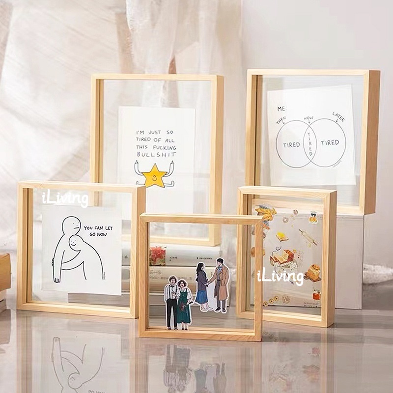iliving Nordic ins Style Photo Frame Specimen Photo Frame Wall ...
