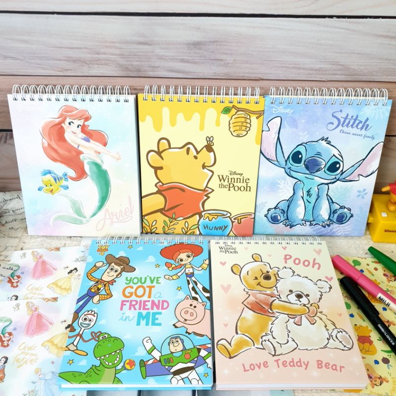 Disney 42k Picture Book Outing Travel Sketchbook Portable Recording The ...