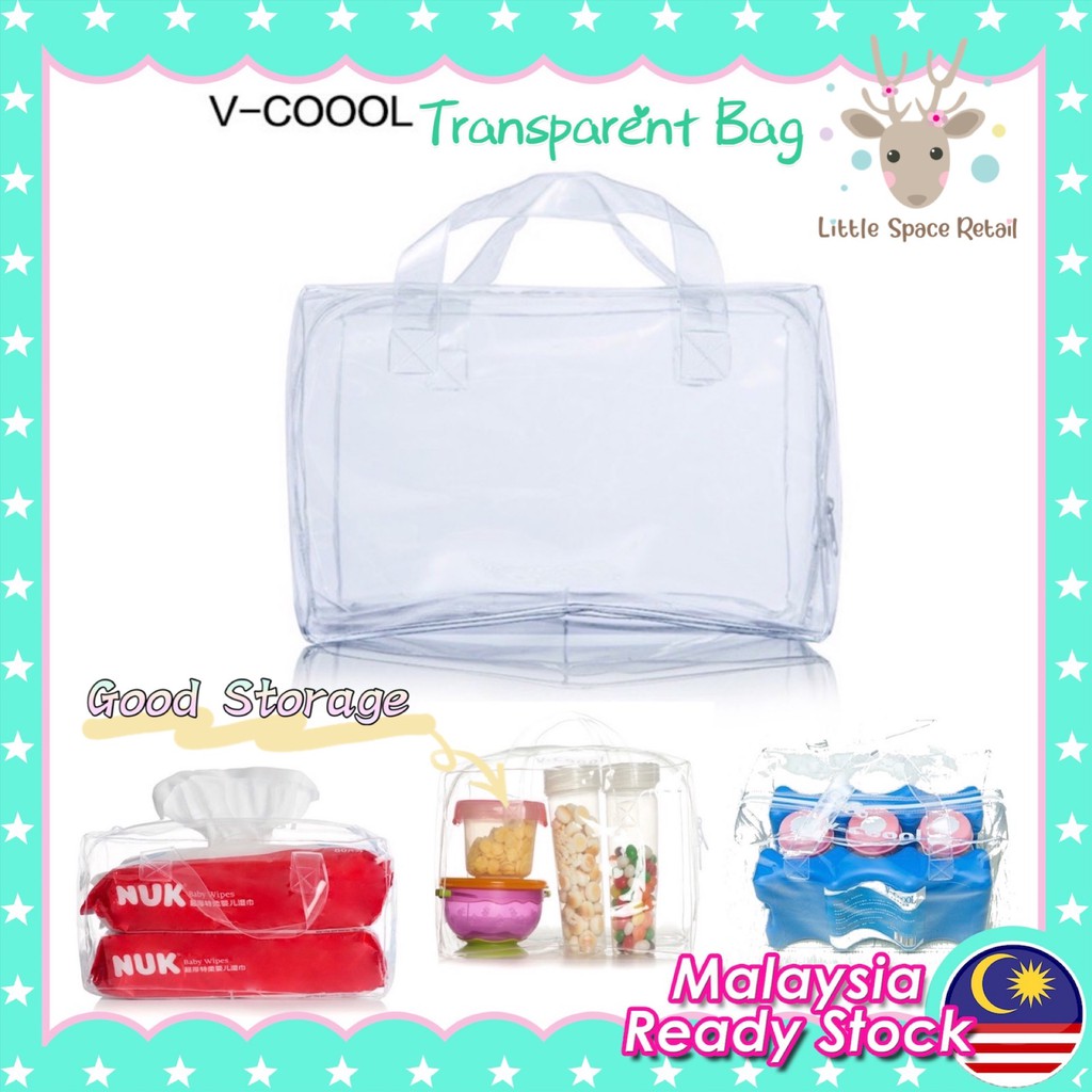 Original V-Coool New PVC/EVA Transparent Bag / Safe Material PVC/EVA ...