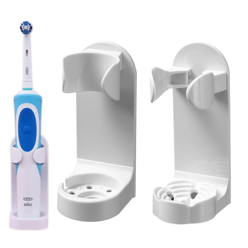 Electric Toothbrush Holder Traceless Toothbrush Stand Rack Wall-Mounted ...