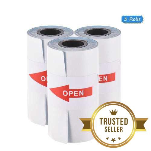 Printable Color Sticker Paper Roll Direct Thermal Paper with Self ...