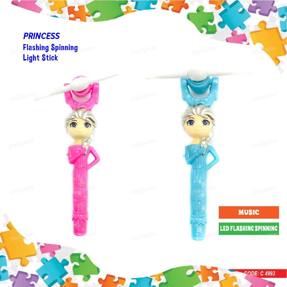*FROZEN ELSA*Windmills Flashing Light Stick Toy C4993 PRINCESS Style ...