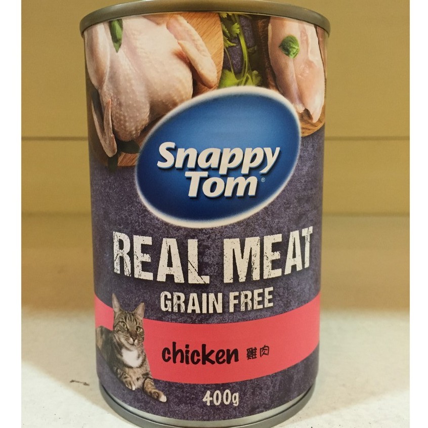 Snappy Tom Real Meat Canned - Chicken 400g | Shopee Malaysia
