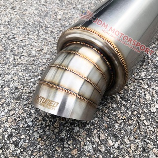 K-Tuned Turndown Muffler 304 stainless steel brushed finishing | Shopee ...
