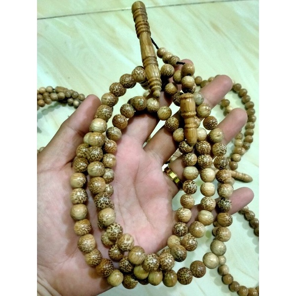 KAYU Tasbih 99 Fiber Nibung Wood | Shopee Malaysia