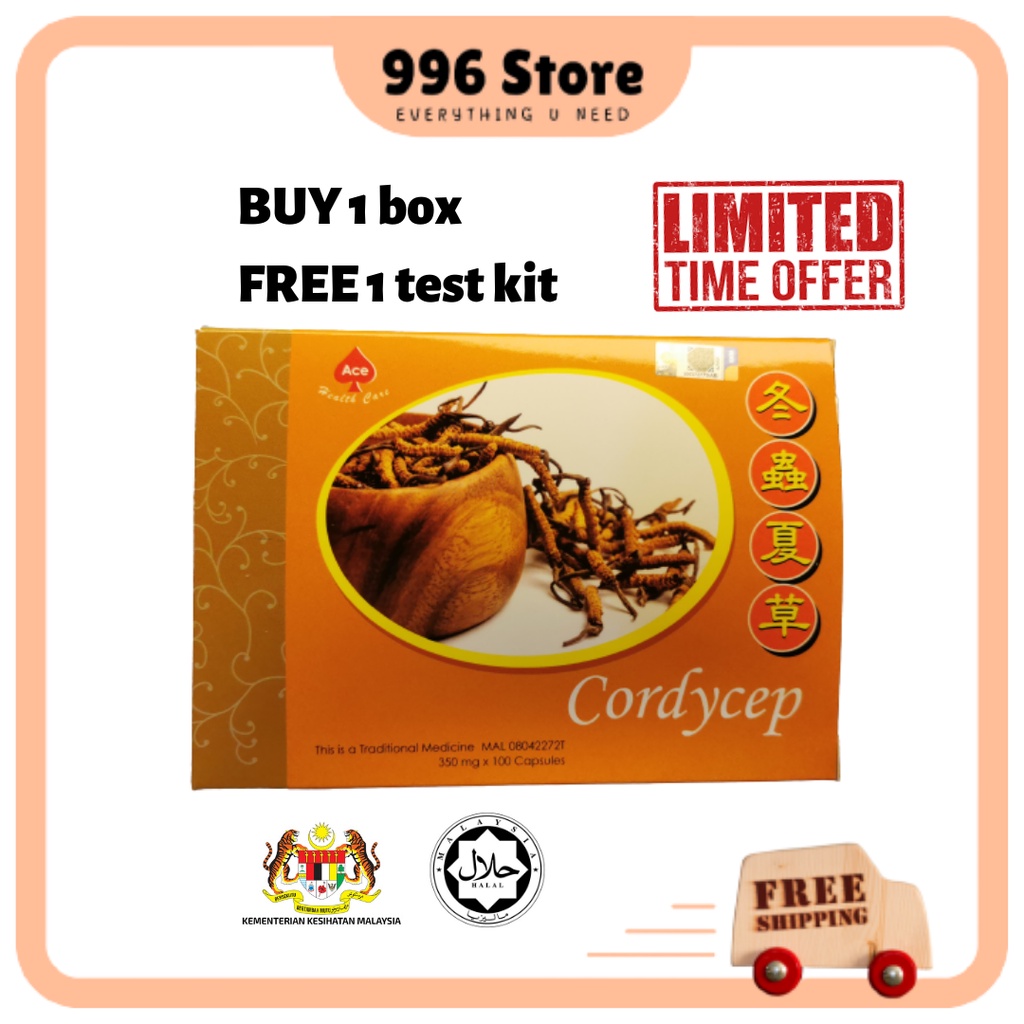 FREE SHIPPING + FREE TEST KIT | 冬蟲夏草 | 化痰止咳 | Cordycep | Reduce Phlegm ...