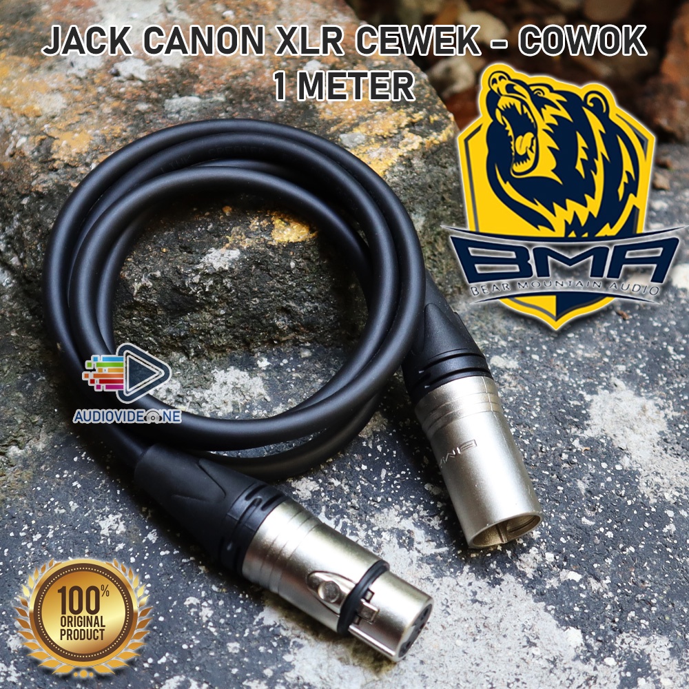 Original Canon Male Female Jack BMA Power Amplifier Jack Crossover ...