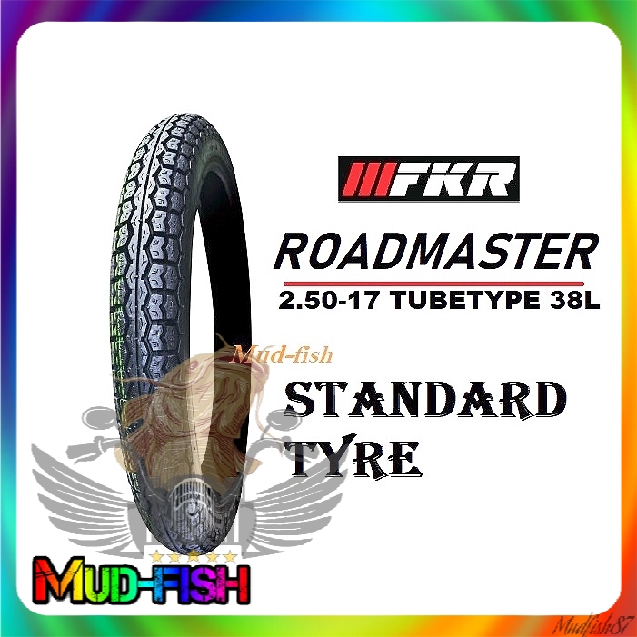 TAYAR FKR ROADMASTER 2.50-17 TUBETYPE TYRE 250-17 | Shopee Malaysia