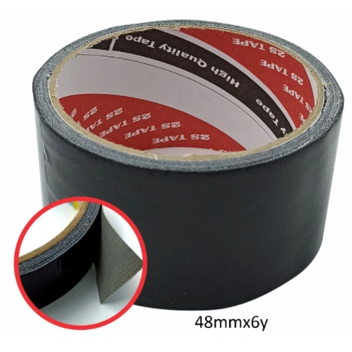 Cloth Tape 48mm x 6YDS (Black) | Shopee Malaysia