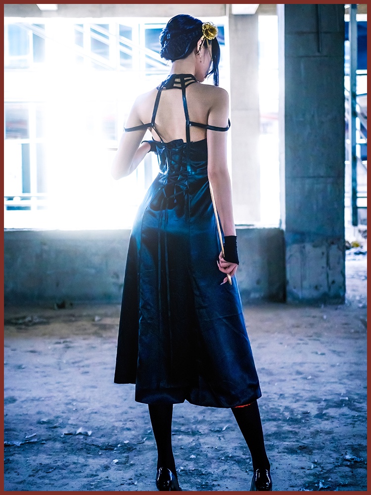 Yor Forger Cosplay Costumes, Spy Family Princess Bramble Black Uniform ...