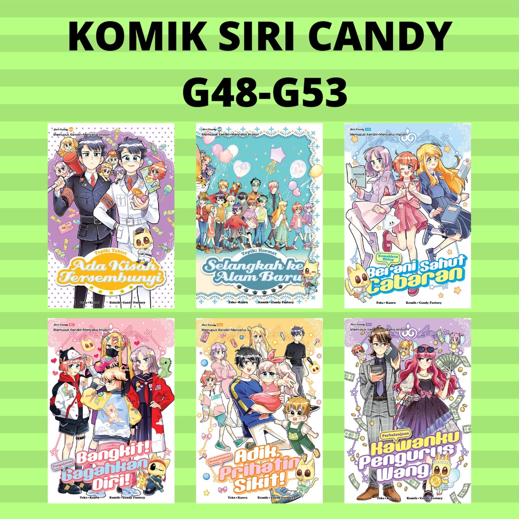 [JASA] Komik Siri Candy (Story Book) | Shopee Malaysia