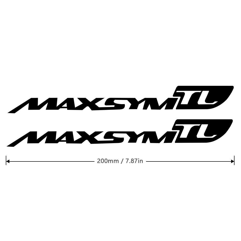 Motorcycle Stickers Waterproof Body Decal Maxsym TL 500 2022 ...
