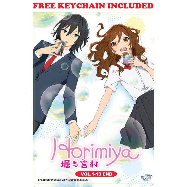 Horimiya Vol.1-13 END Anime DVD + FREE Keychain | Shopee Malaysia