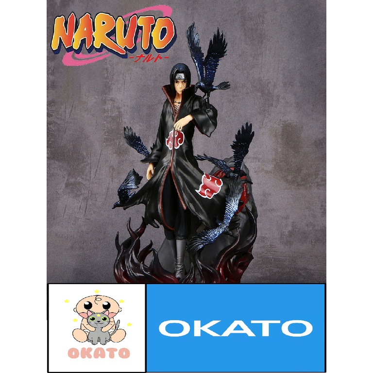OKATO🔥READY STOCK🔥Naruto Uchiha Itachi Crow Temple God Tokoh Anime ...