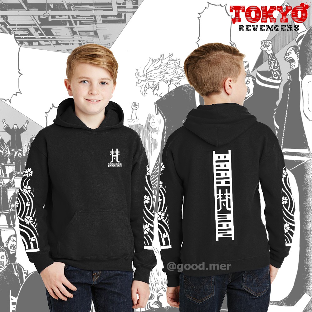 Tokyo REVENGERS ANIME BRAHMAN UNIFORM CHILDREN'S HOODIE SWEATER JACKET ...