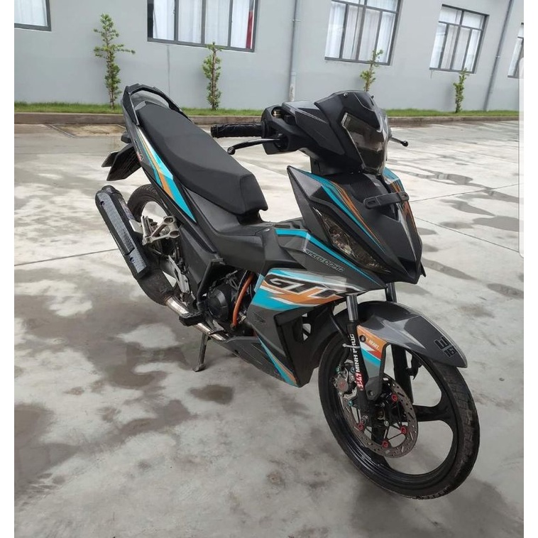 Rs150 V1&V2 Cover Set Custom grey Kilat | Shopee Malaysia