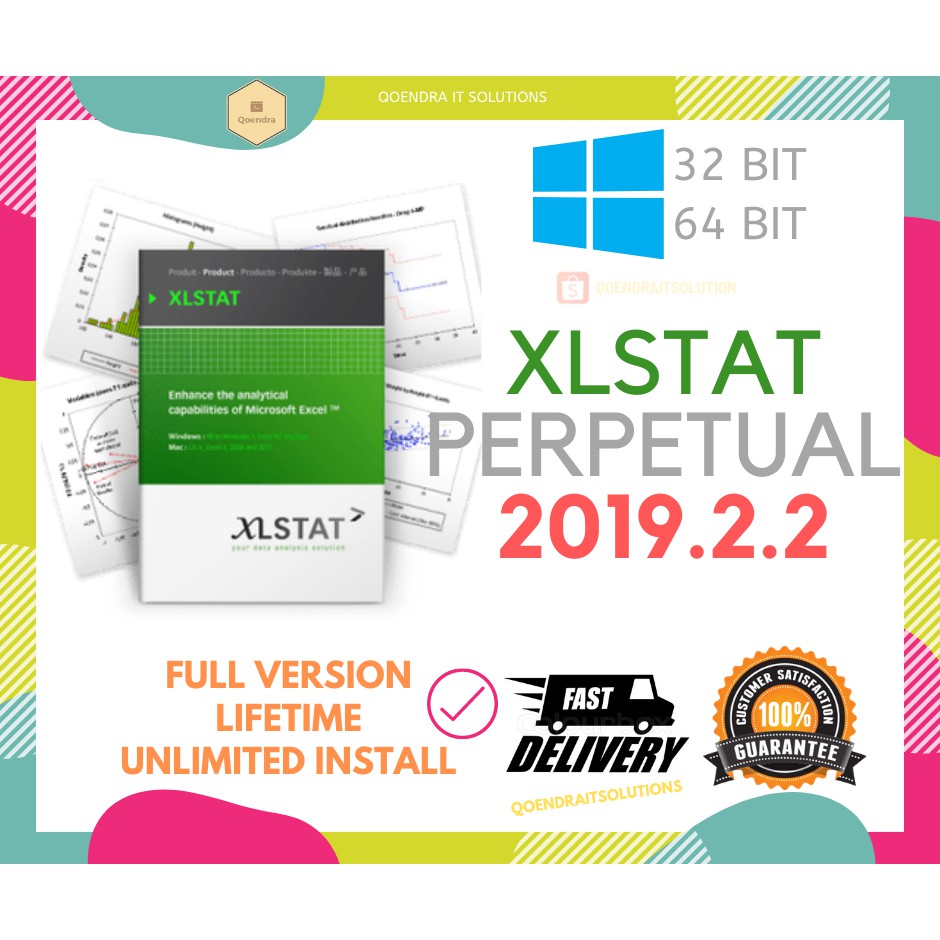 🔥HOT🔥 XLSTAT Perpetual 2019.2.2 | Shopee Malaysia