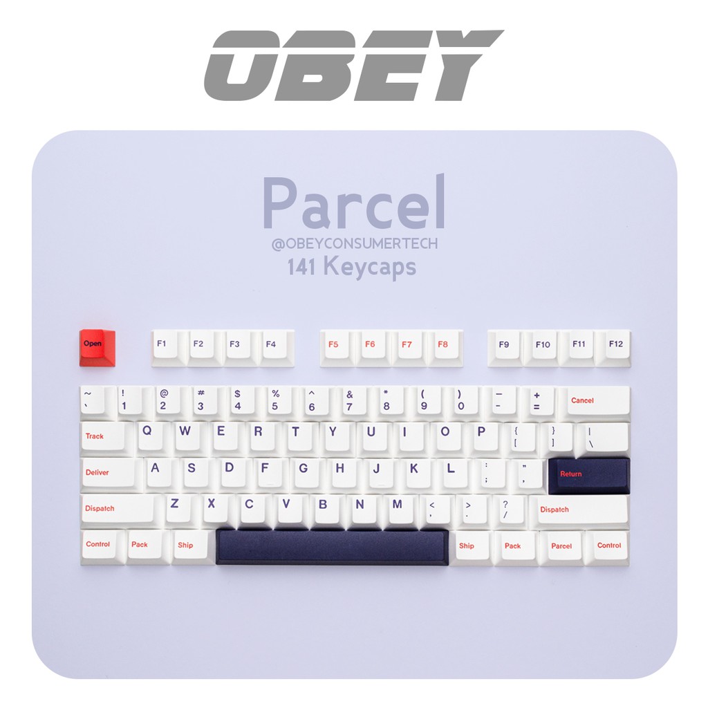 [𝙍𝙀𝘼𝘿𝙔 𝙎𝙏𝙊𝘾𝙆] GMK-inspired Parcel PBT Keycaps | Mechanical Wireless ...