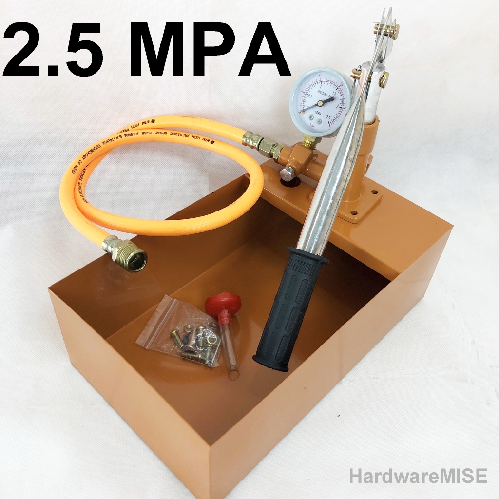 Hydraulic Pressure Test Pump 2.5MPa 25KG/cm2 363PSI Manual Hydraulic ...