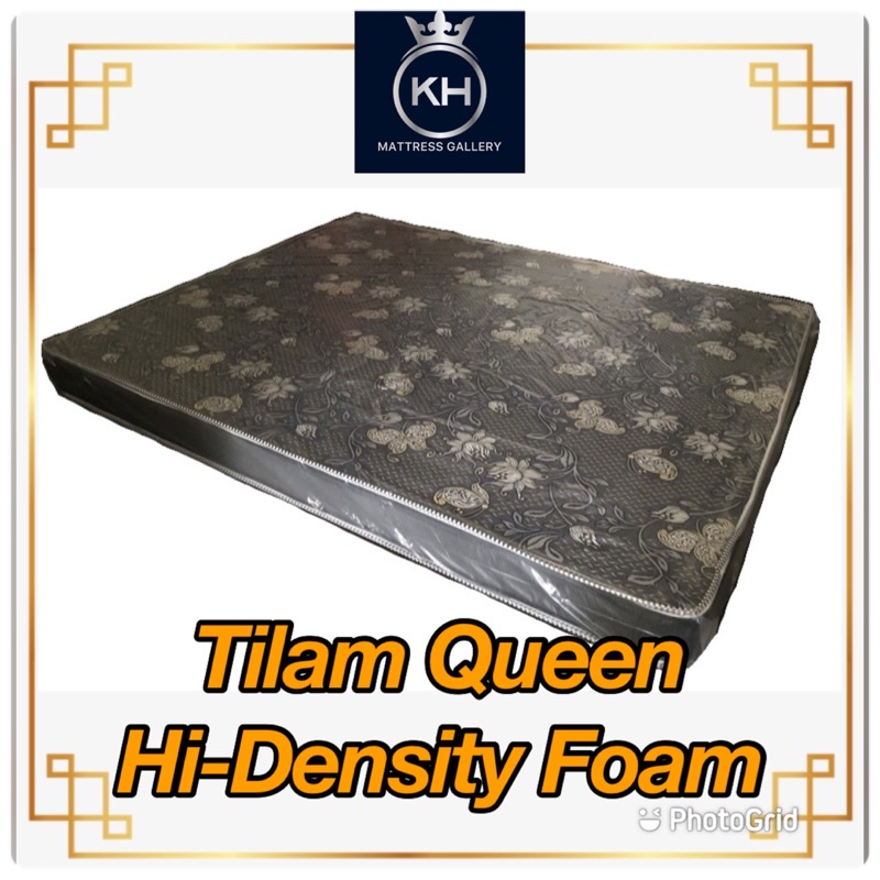 TILAM QUEEN DOUBLE HI-DENSITY FOAM MATTRESS | Shopee Malaysia